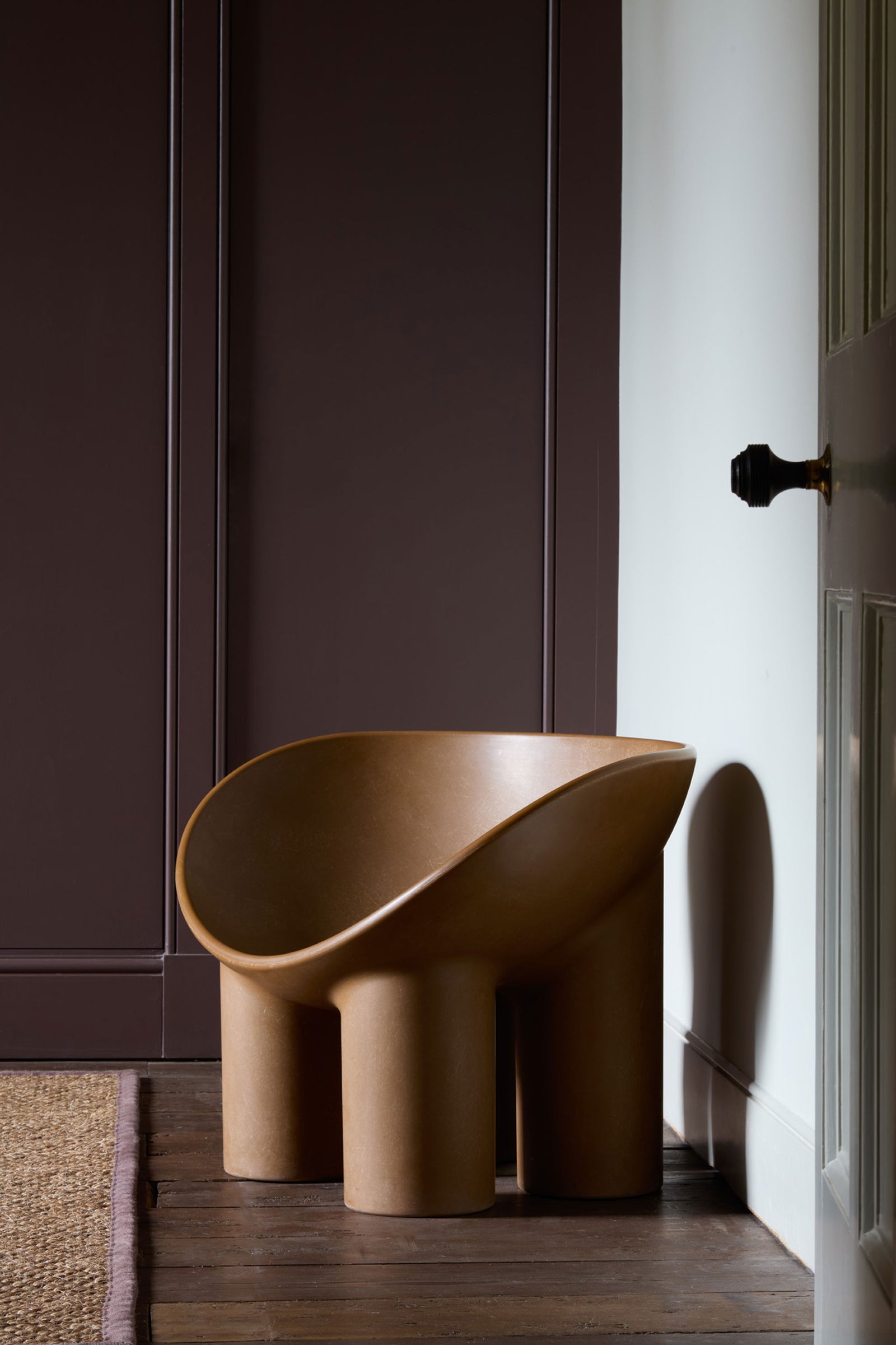 Roly Poly Chair Chestnut | Toogood Made To Order Furniture